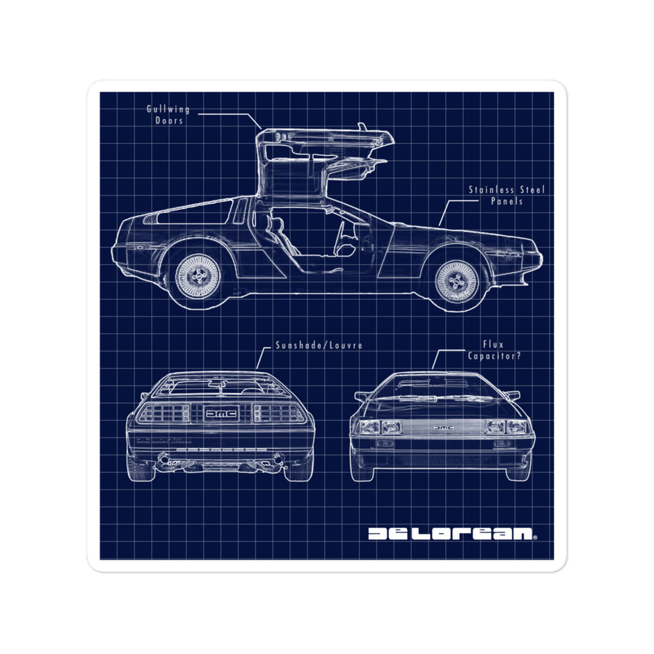 Stickers | DeLorean Motor Company – DeLorean Merch